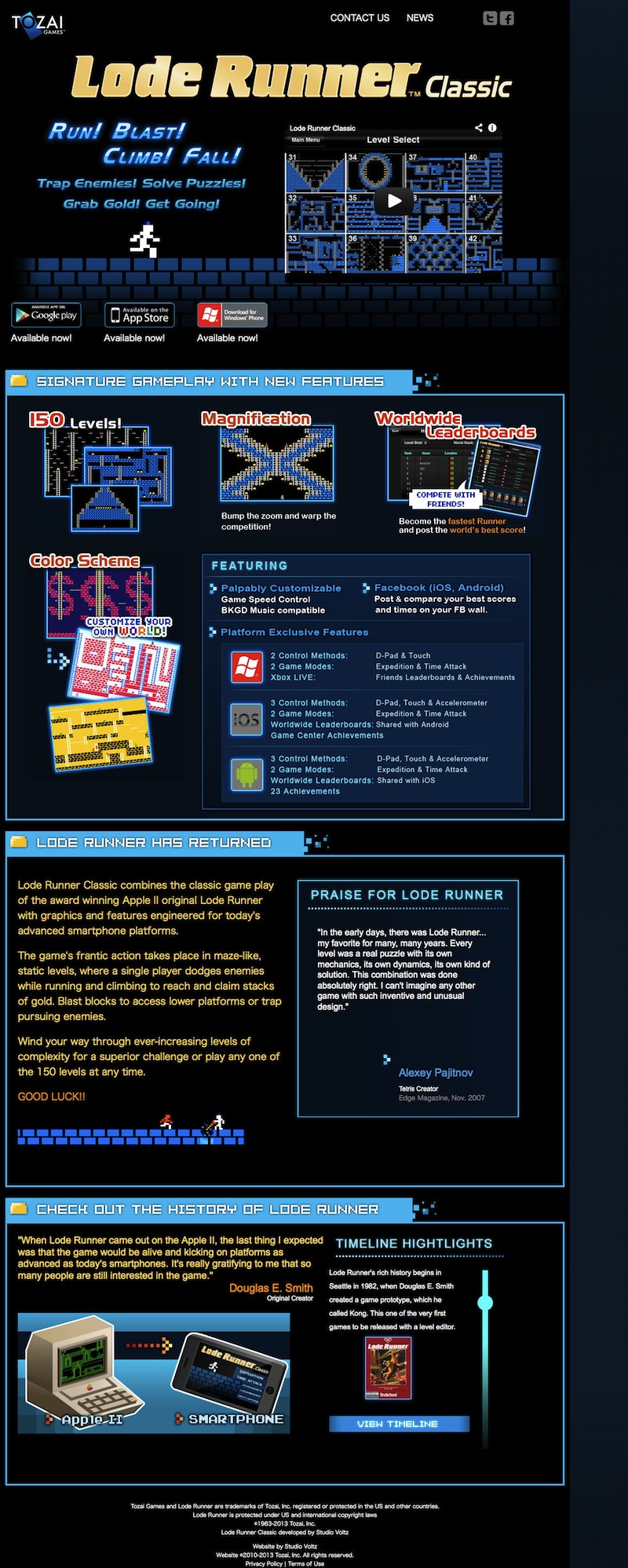 Lode Runner classic 〜いにしえのロードランナーをもう一度 | カングーとさんちゃんとつれあいと